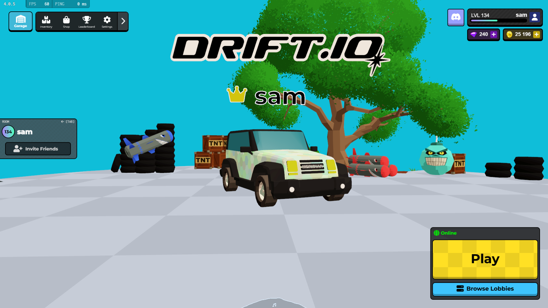Drift.io - Free Multiplayer Drifting Game